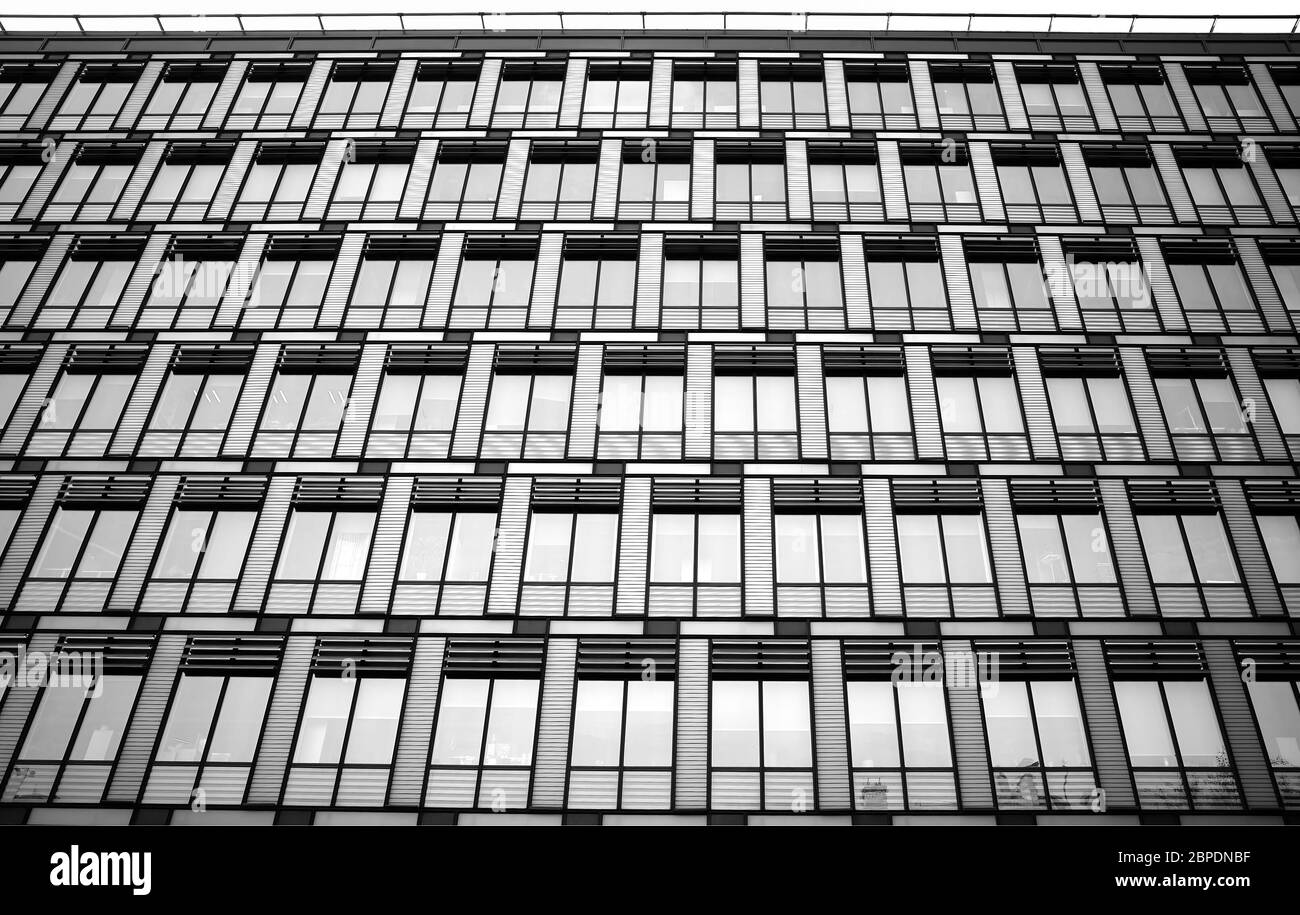 Minimalistic modern building architecture background Stock Photo - Alamy
