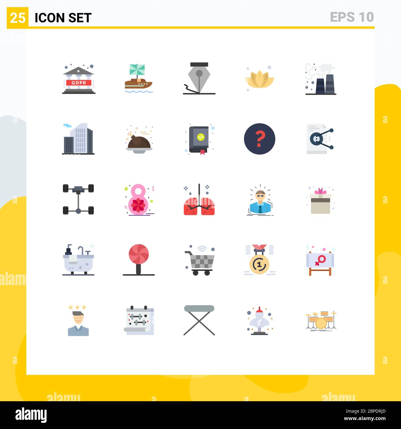 Uk factory pollution Stock Vector Images - Alamy