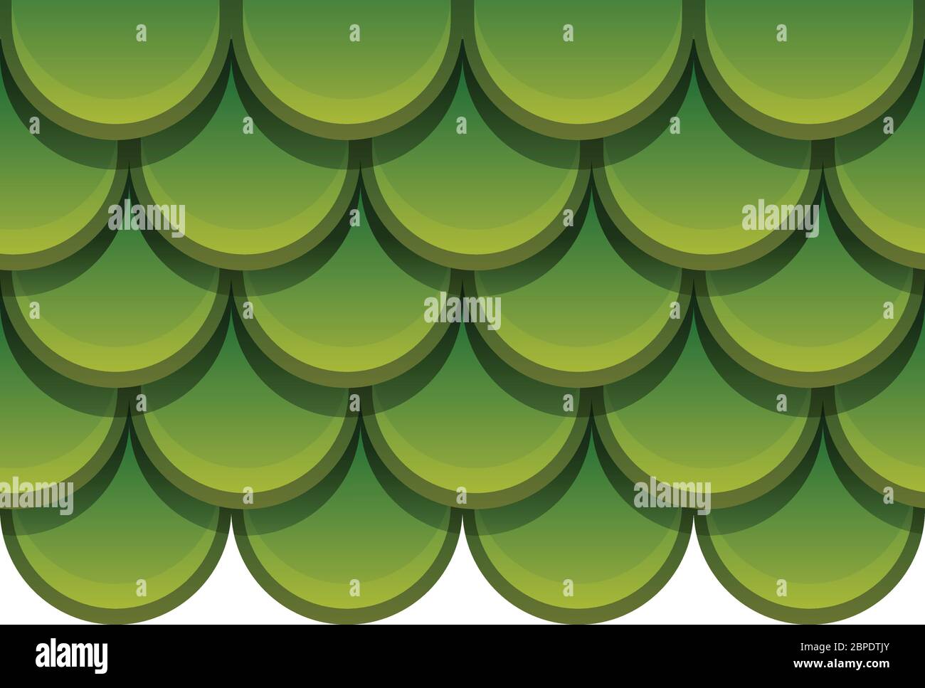 Green metal roof icon. Cartoon of green metal roof vector icon for web ...