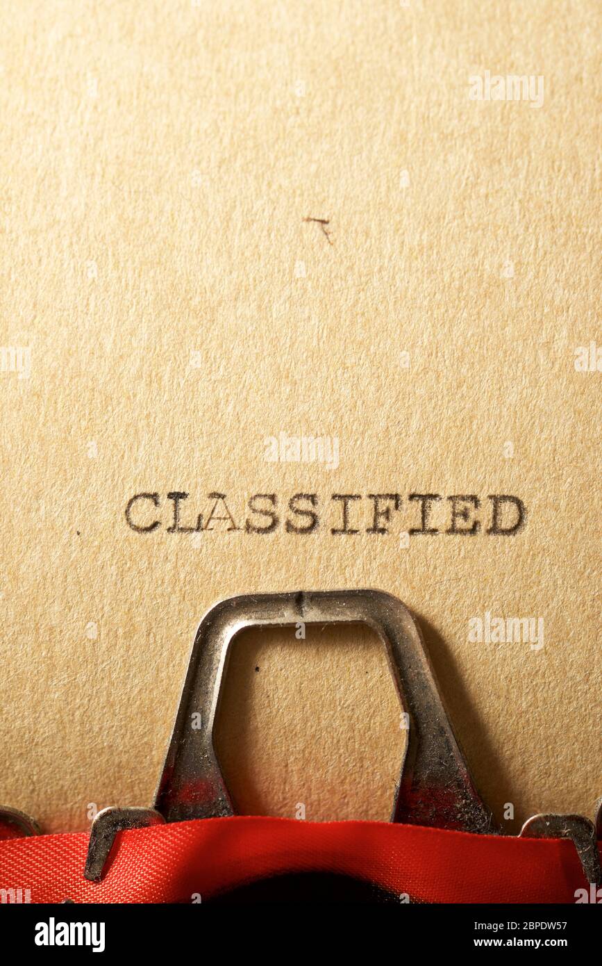 Classified Folder