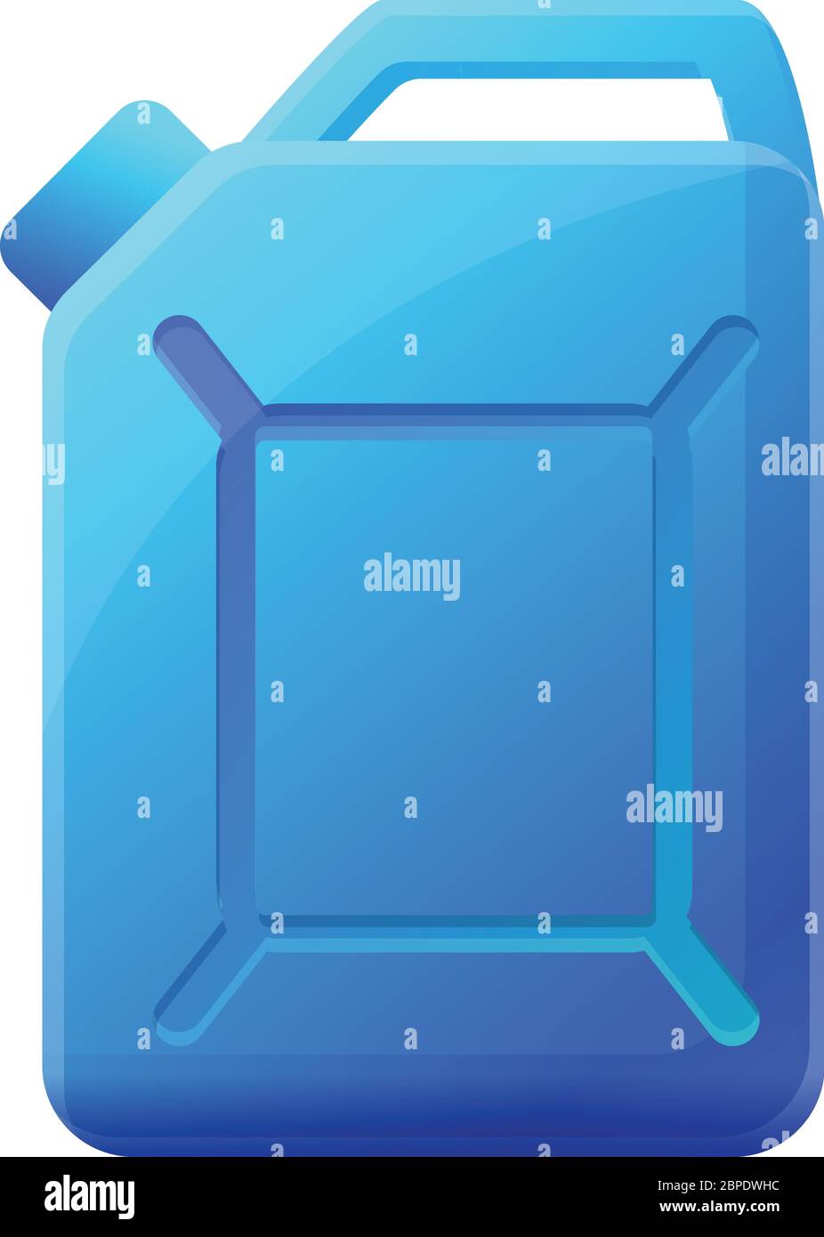 Empty canister icon. Cartoon of empty canister vector icon for web ...