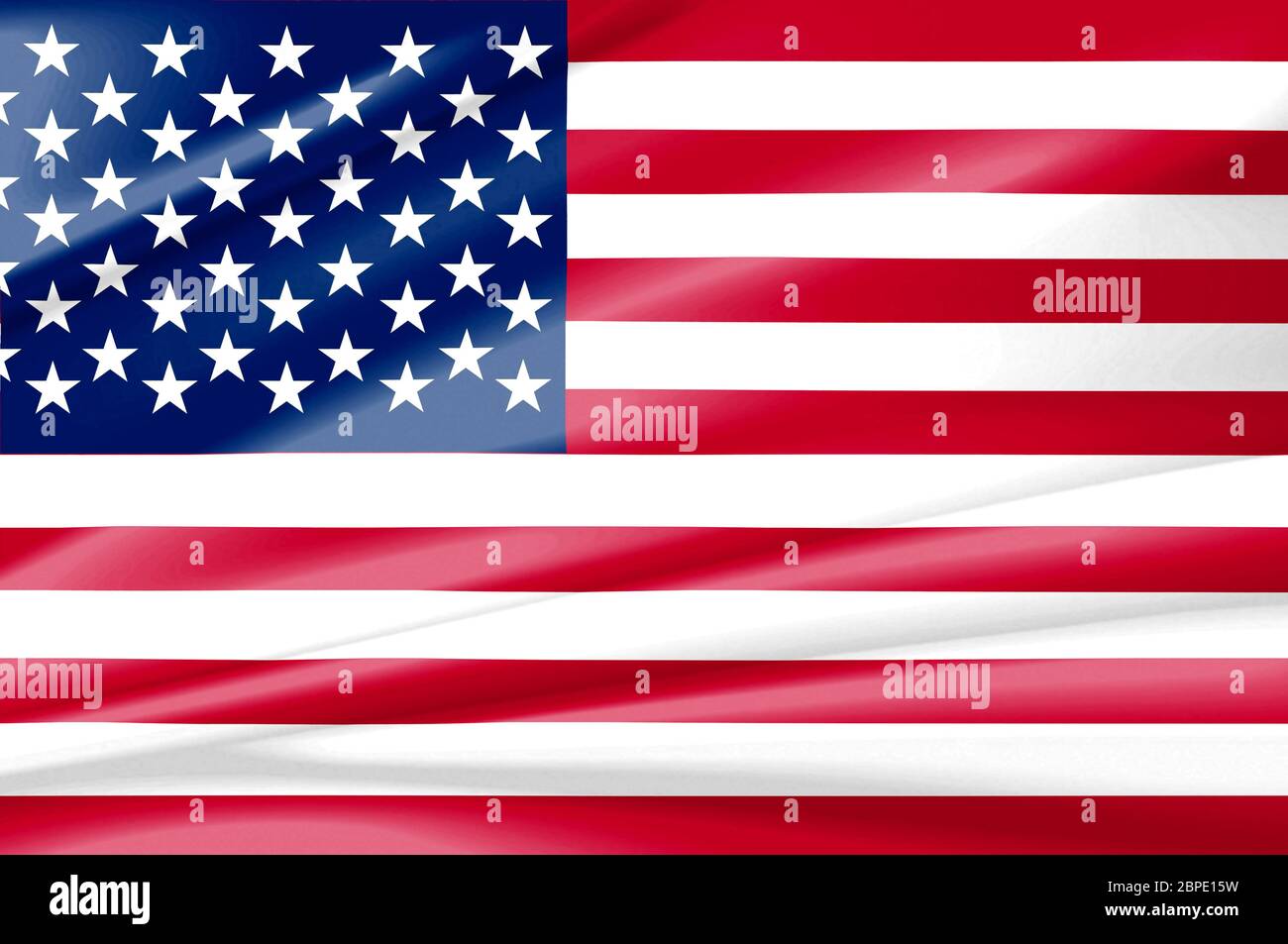 United States of america red white and blue country flag. Beautifully ...