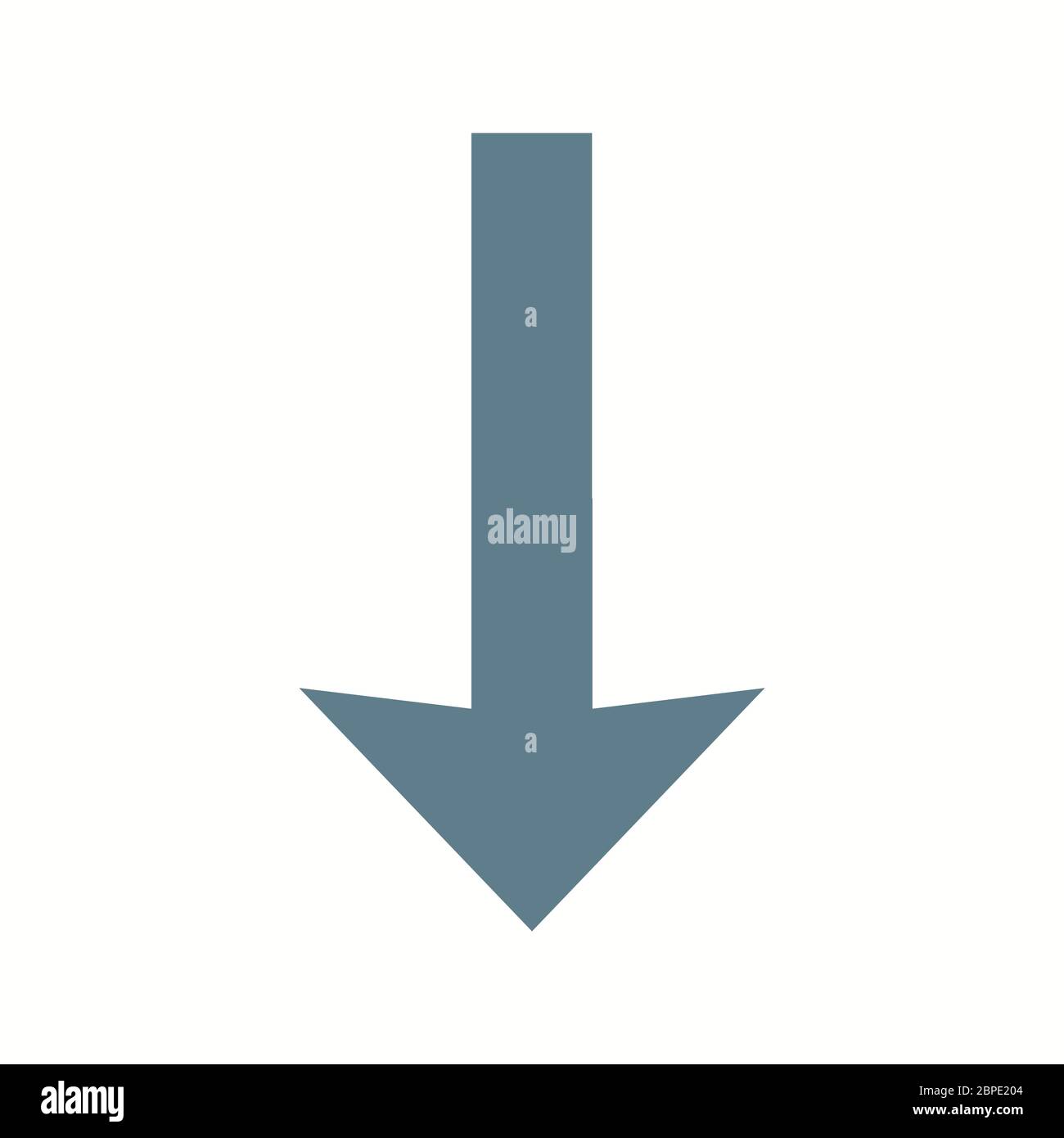 Beautiful Down Glyph Vector Icon Stock Vector Image & Art - Alamy