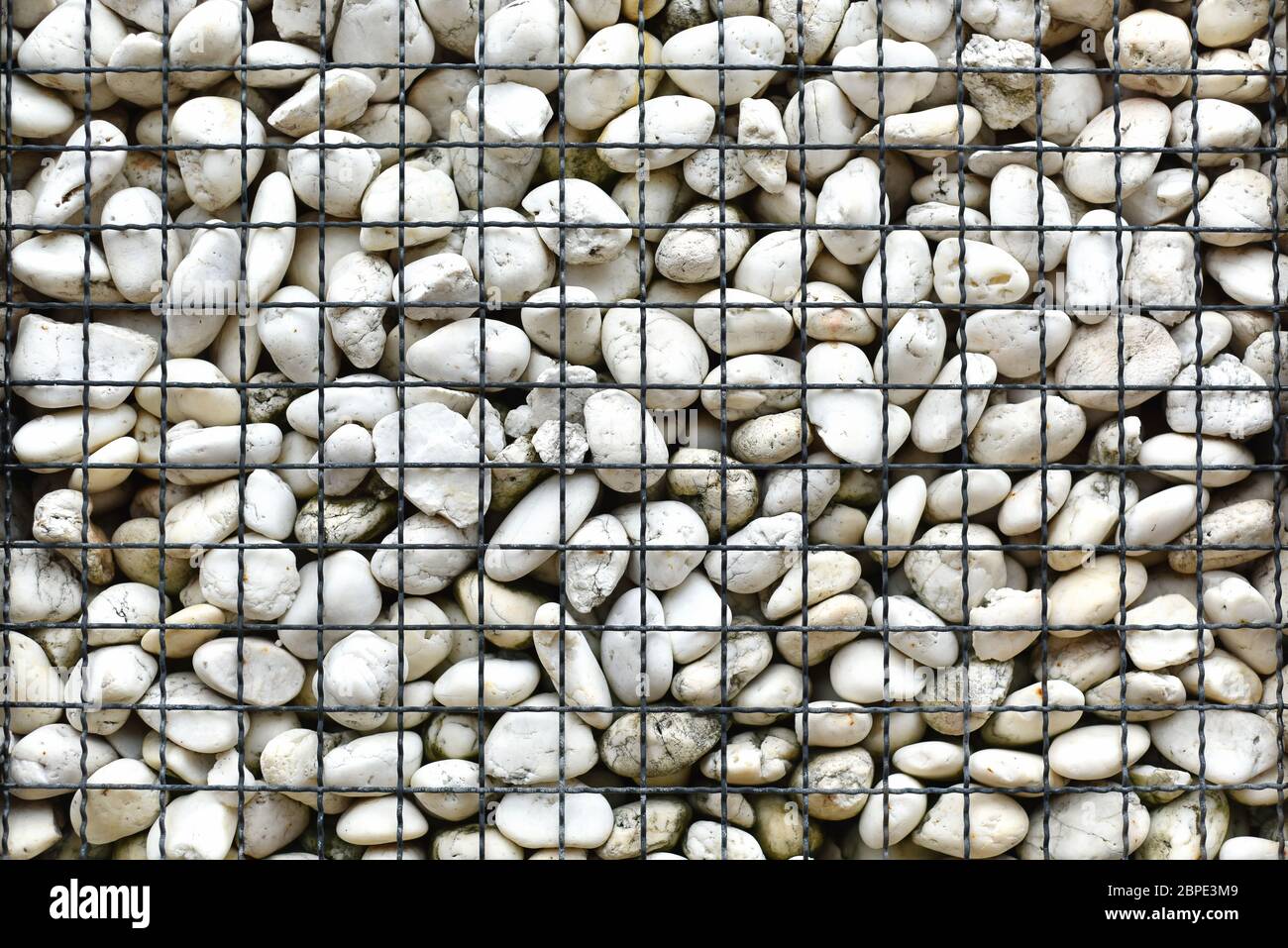 texture of stone wall white stone background. cobblestone or abstract ...