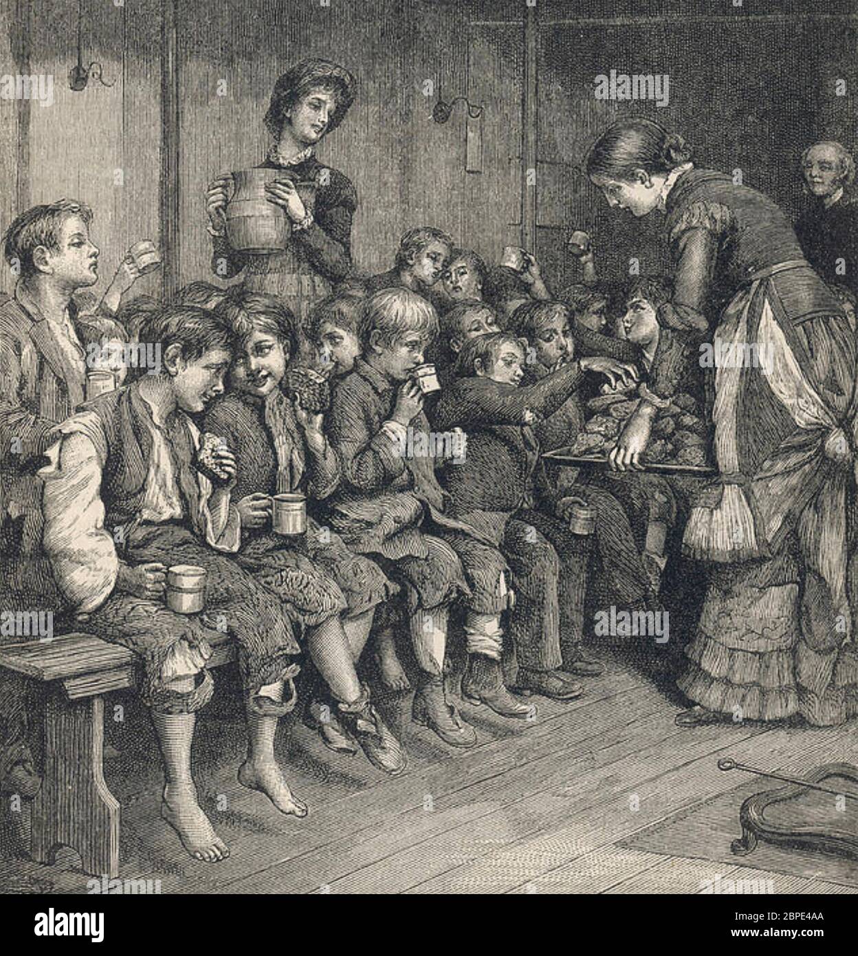 Victorian slums england children hi-res stock photography and images ...