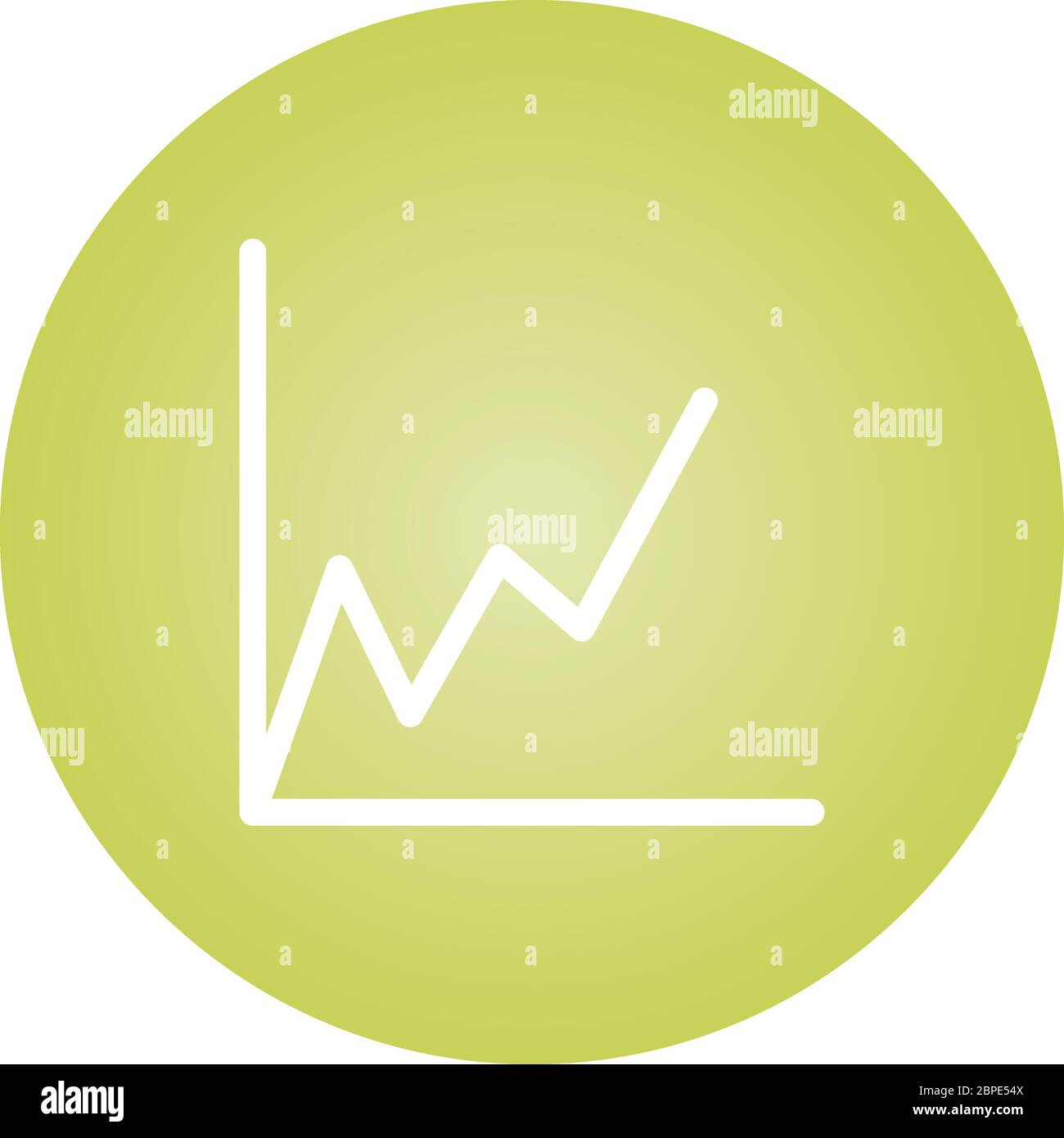 Beautiful Graph Glyph Vector Icon Stock Vector Image & Art - Alamy