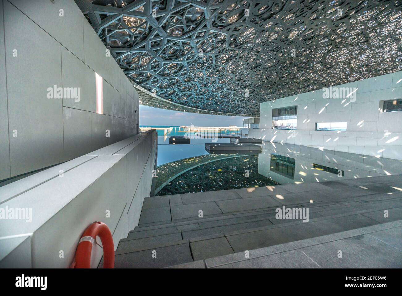Louvre abu dhabi inside hi-res stock photography and images - Alamy