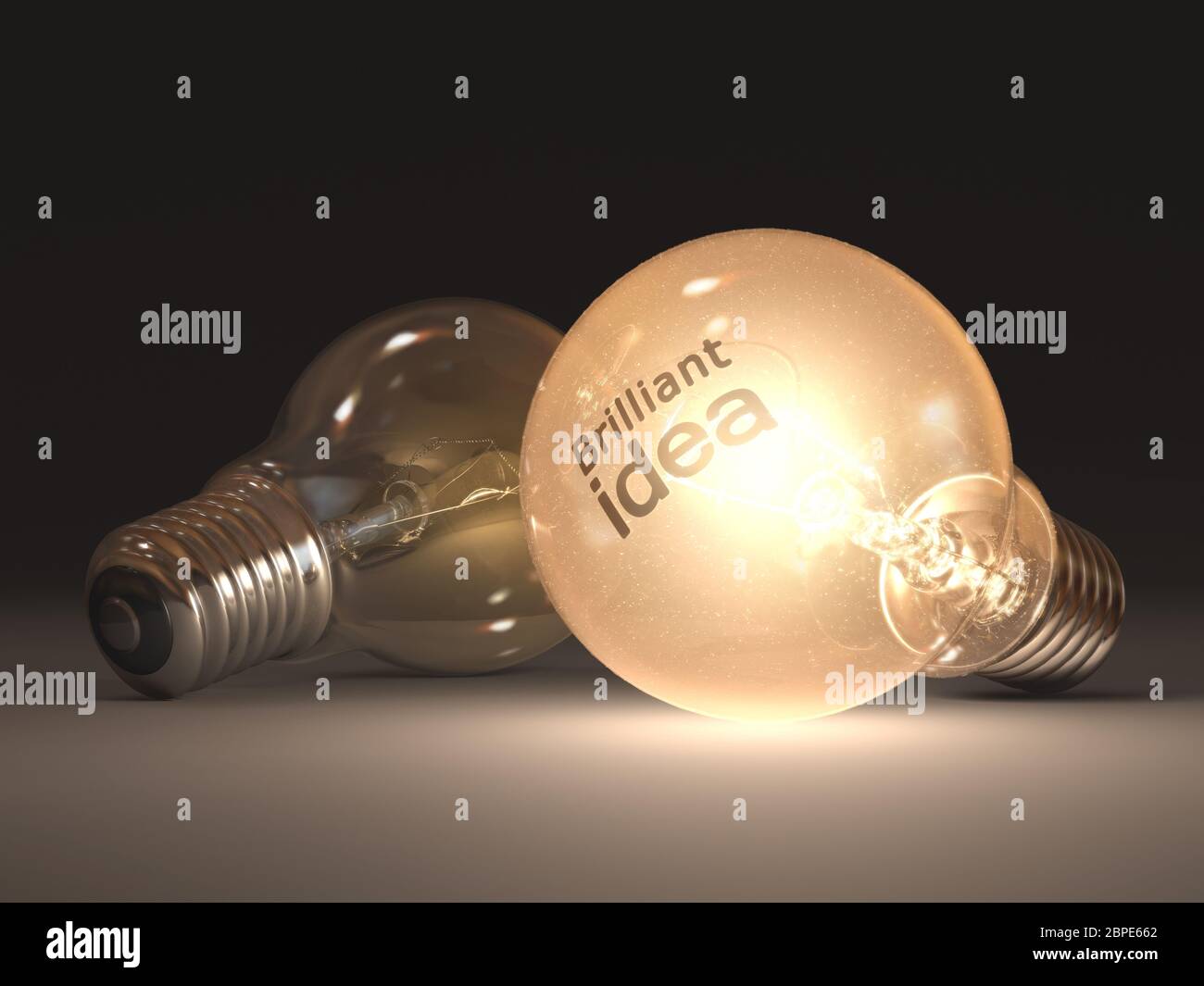 Light bulb filament brand hi-res stock photography and images - Alamy