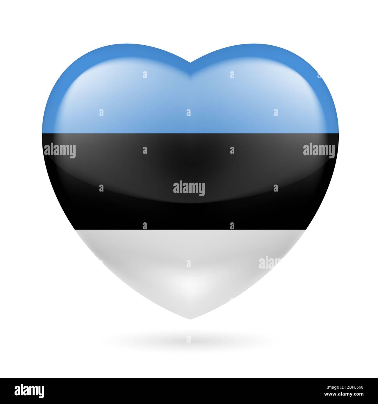 Estonia flag official colors hi-res stock photography and images - Alamy