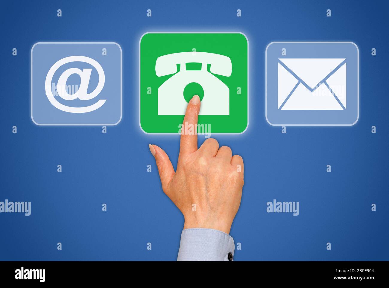 Contact us - Phone Call Stock Photo - Alamy