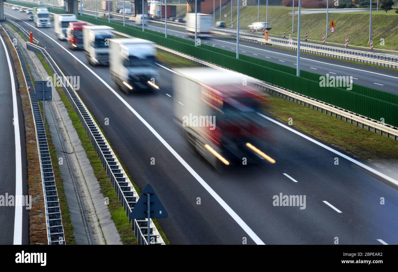 Autobahn poland hi-res stock photography and images - Alamy