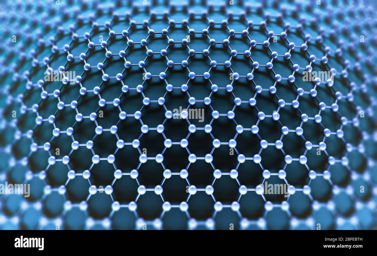 Several molecules connected, crystallized in the hexagonal system ...