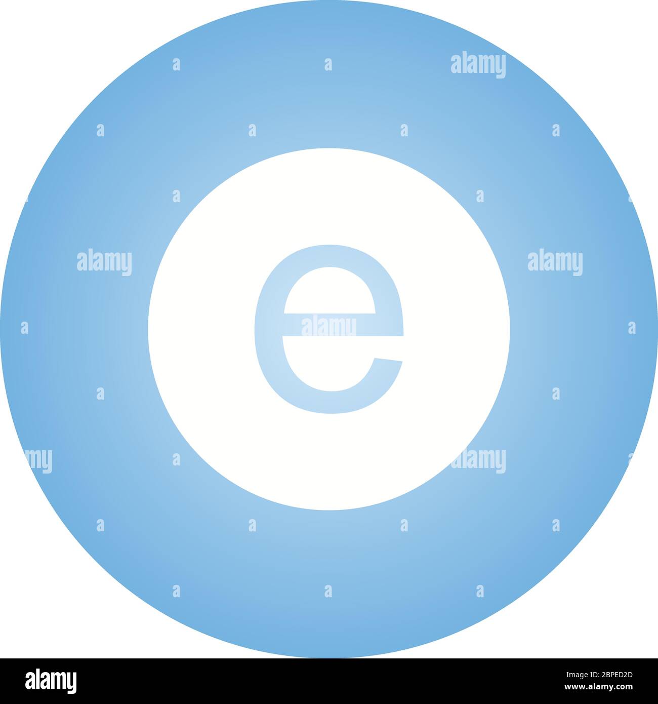 Microsoft edge icon Stock Vector Images - Alamy