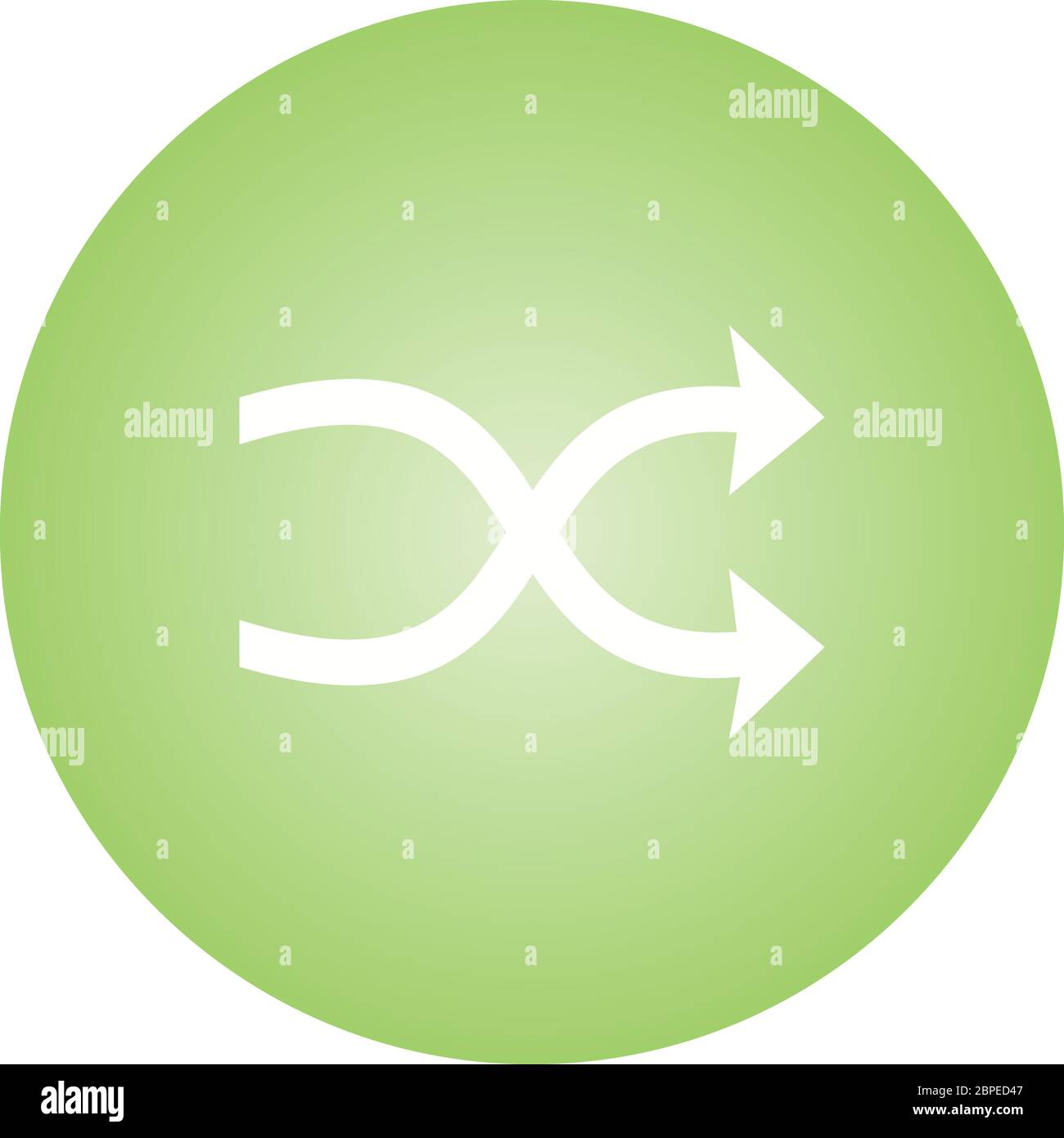 Beautiful Shuffle Glyph Vector Icon Stock Vector Image & Art - Alamy