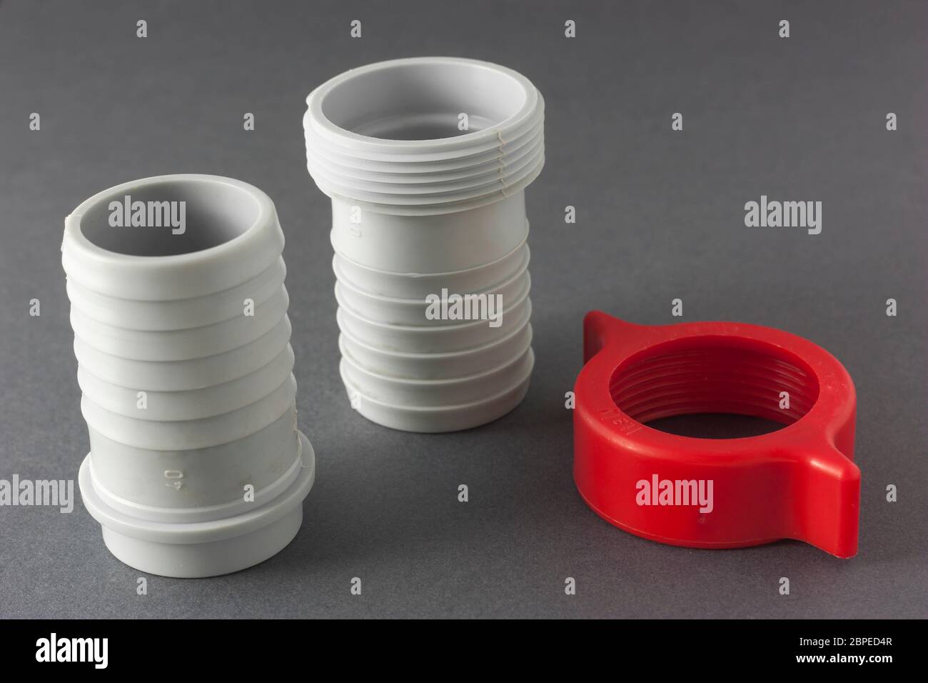 Fitting for the connection of water pipes Stock Photo - Alamy