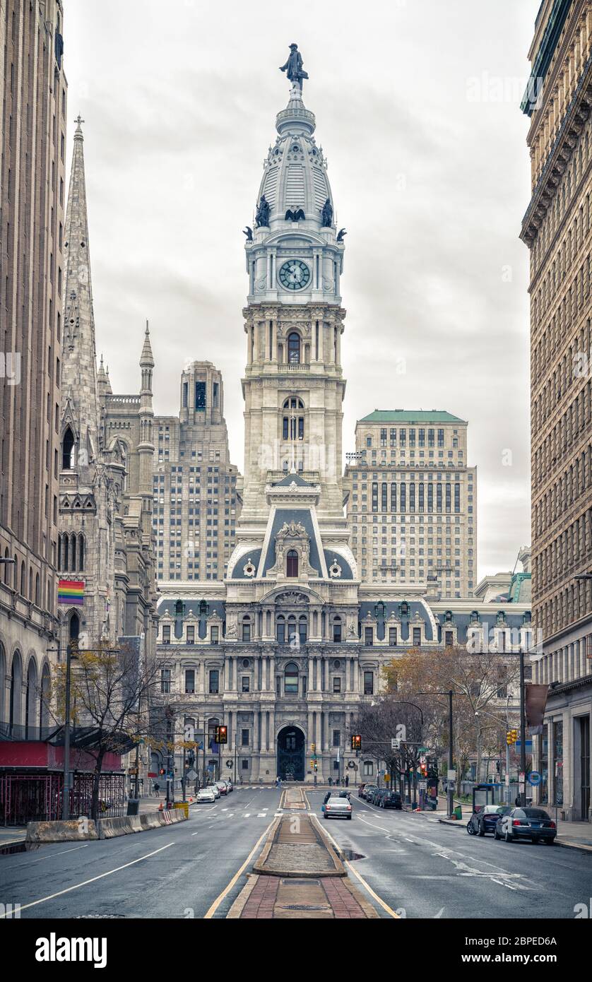 Philadelphia's historic City Hall building Stock Photo - Alamy