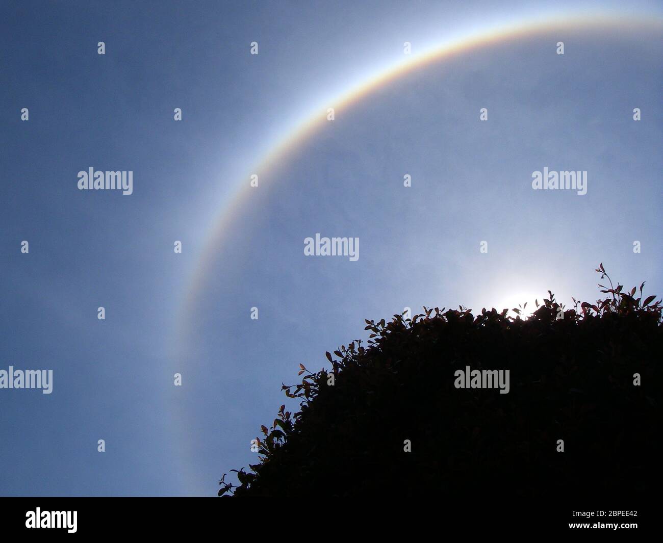 Sun Dog Johannesburg Stock Photo - Alamy