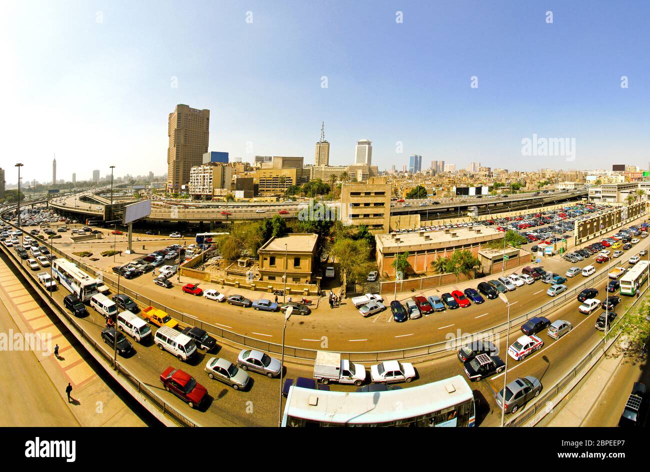 Egypt cairo traffic jam hi-res stock photography and images - Alamy