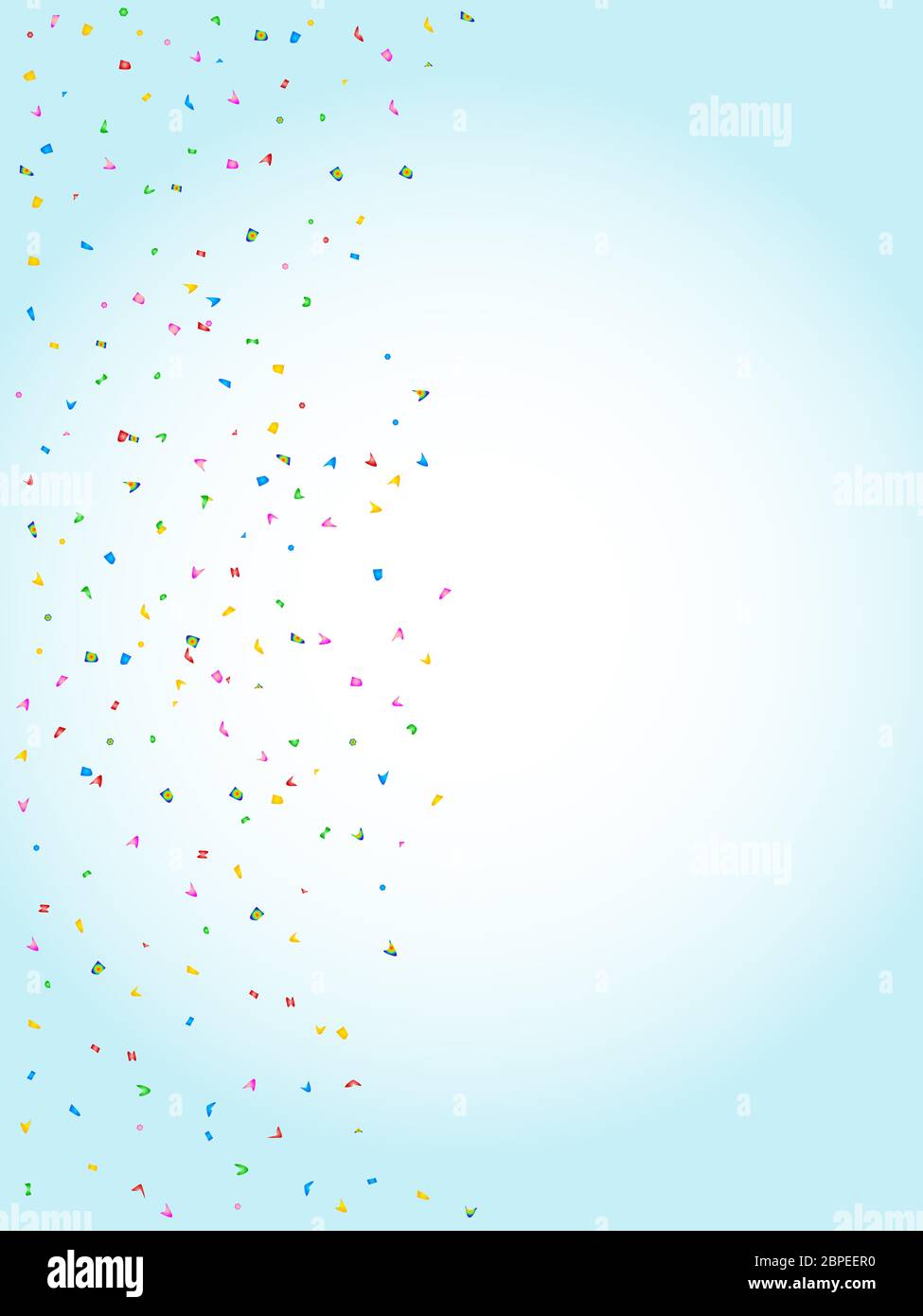 Multi coloured part and wedding confetti background Stock Photo - Alamy