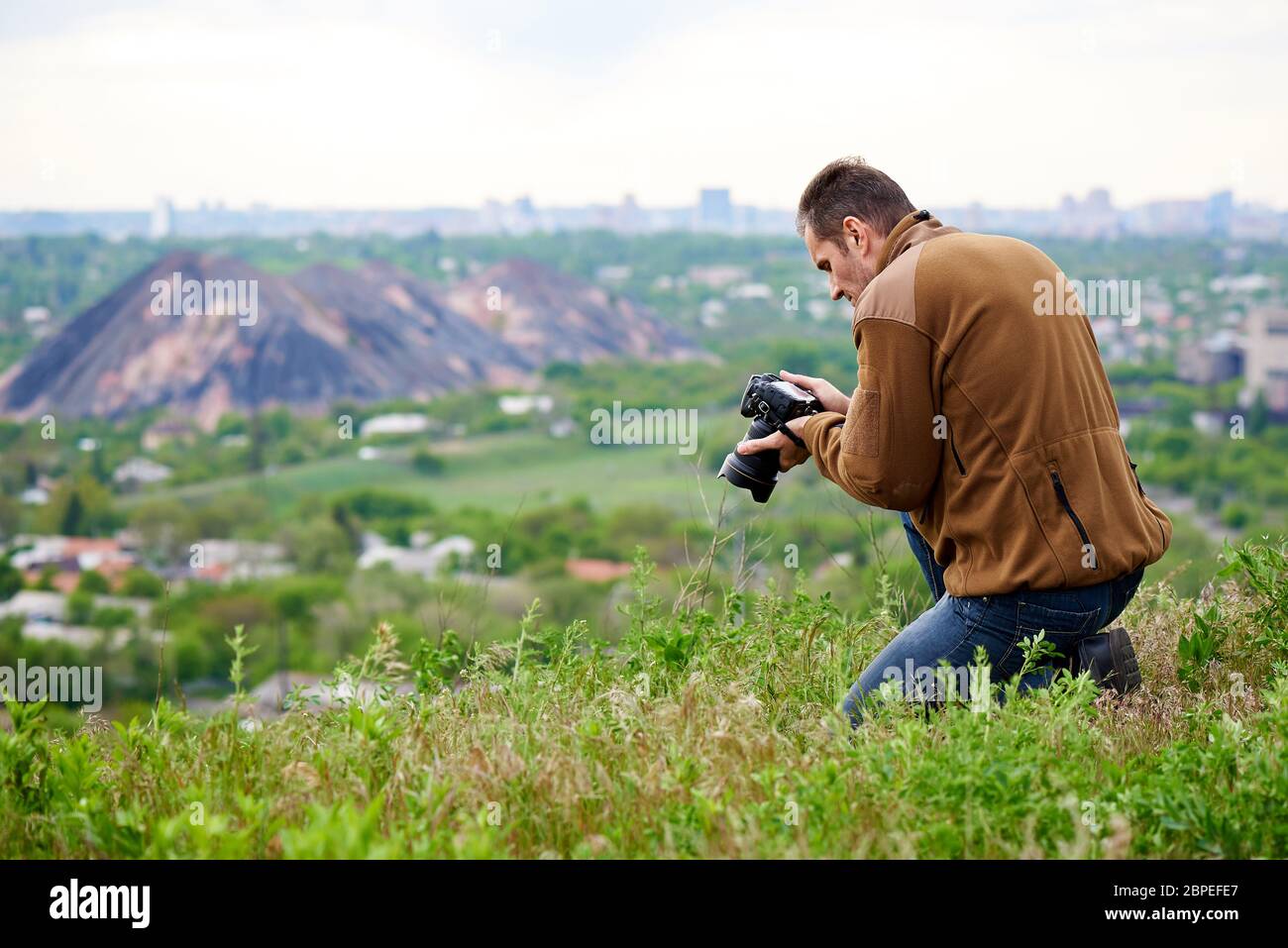 Hold on dslr hi-res stock photography and images - Alamy