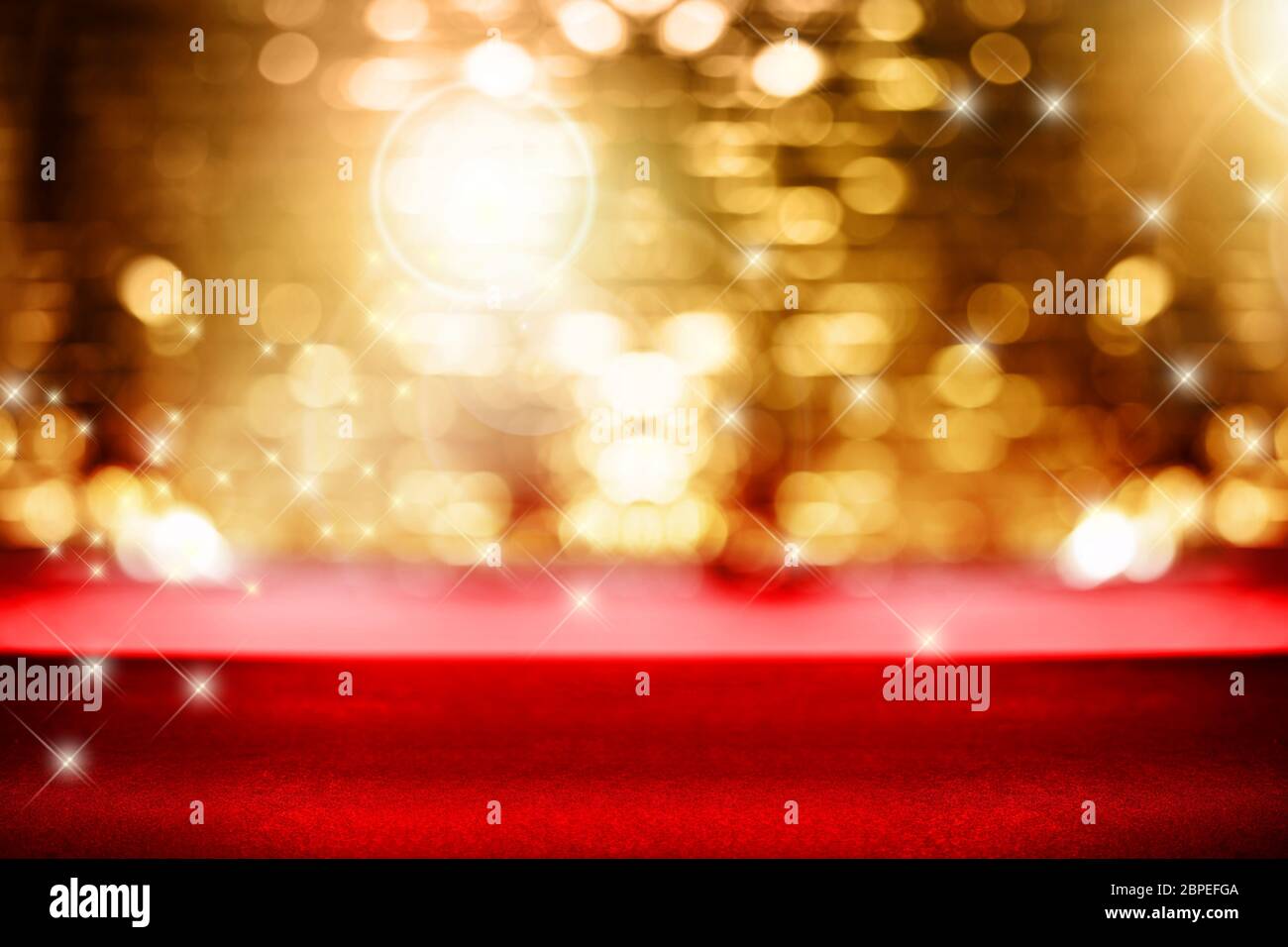 Glamorous fashion runway background for Christmas Stock Photo - Alamy