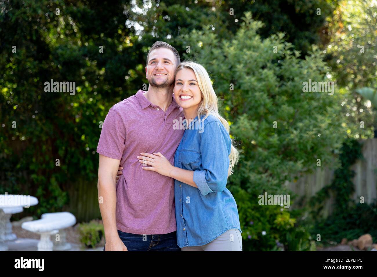Caucasian couple togetherness hi-res stock photography and images - Alamy