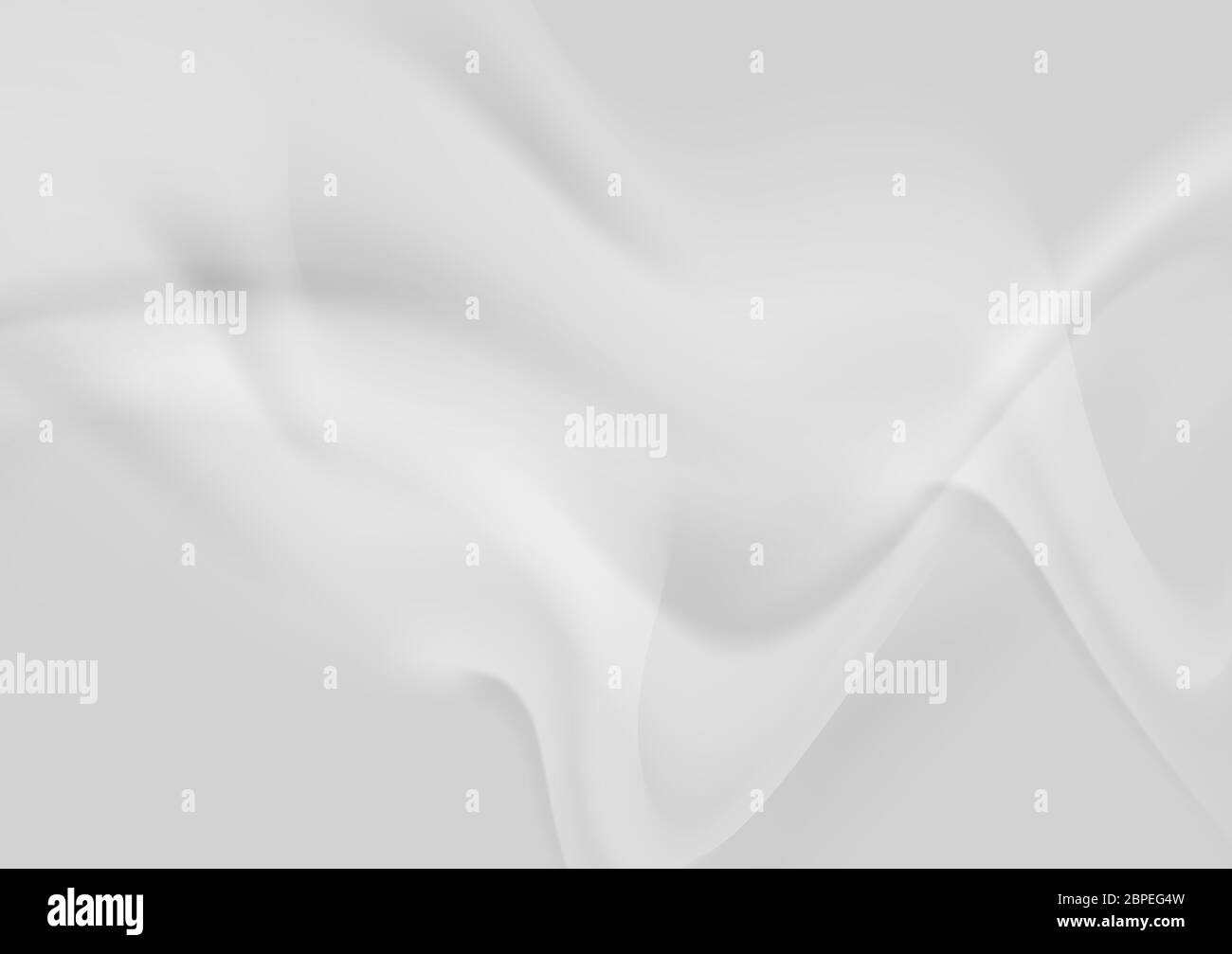 Light grey abstract smooth wavy background Stock Photo - Alamy