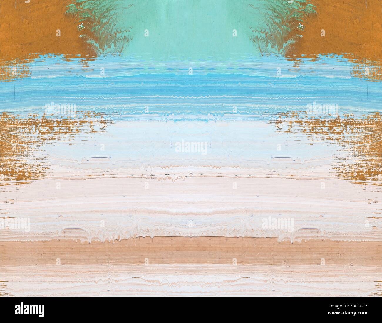 Abstract art painting ,Hand painted brown and white on wood Stock Photo ...