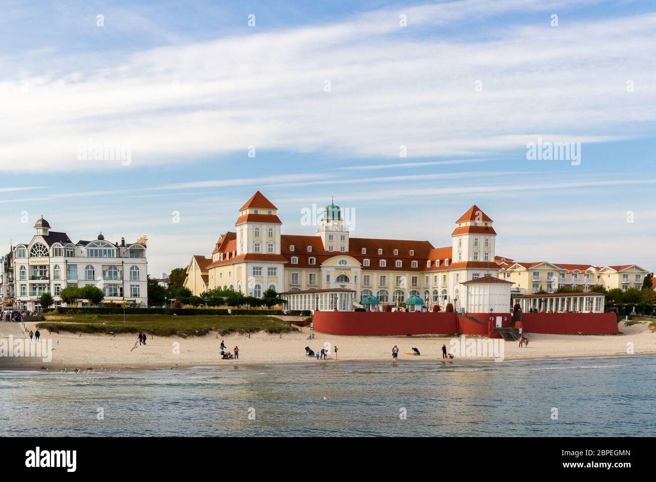 Kurort Binz Insel Rügen Ostsee Stock Photo - Alamy