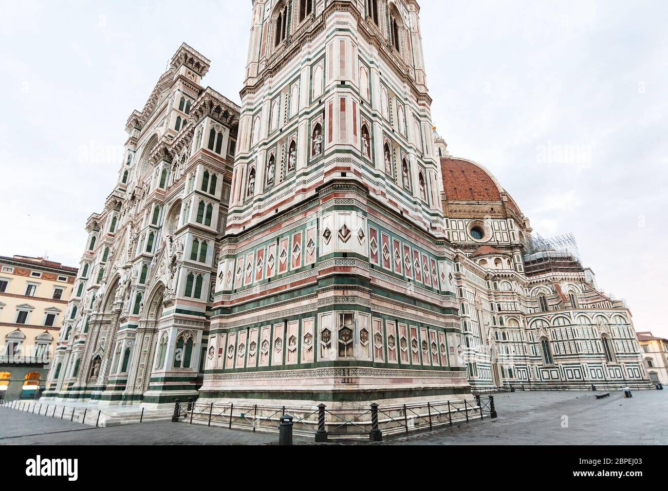 travel to Italy - Giotto's Campanile and Florence Duomo Cathedral ...