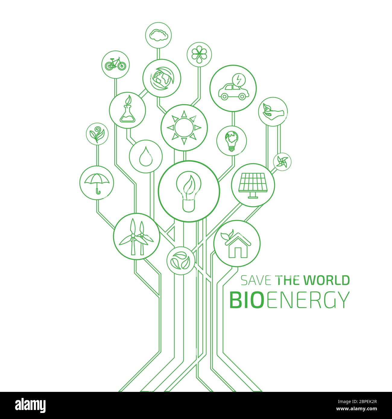 Ecology Infographic Bio Energy High Resolution Stock Photography and ...