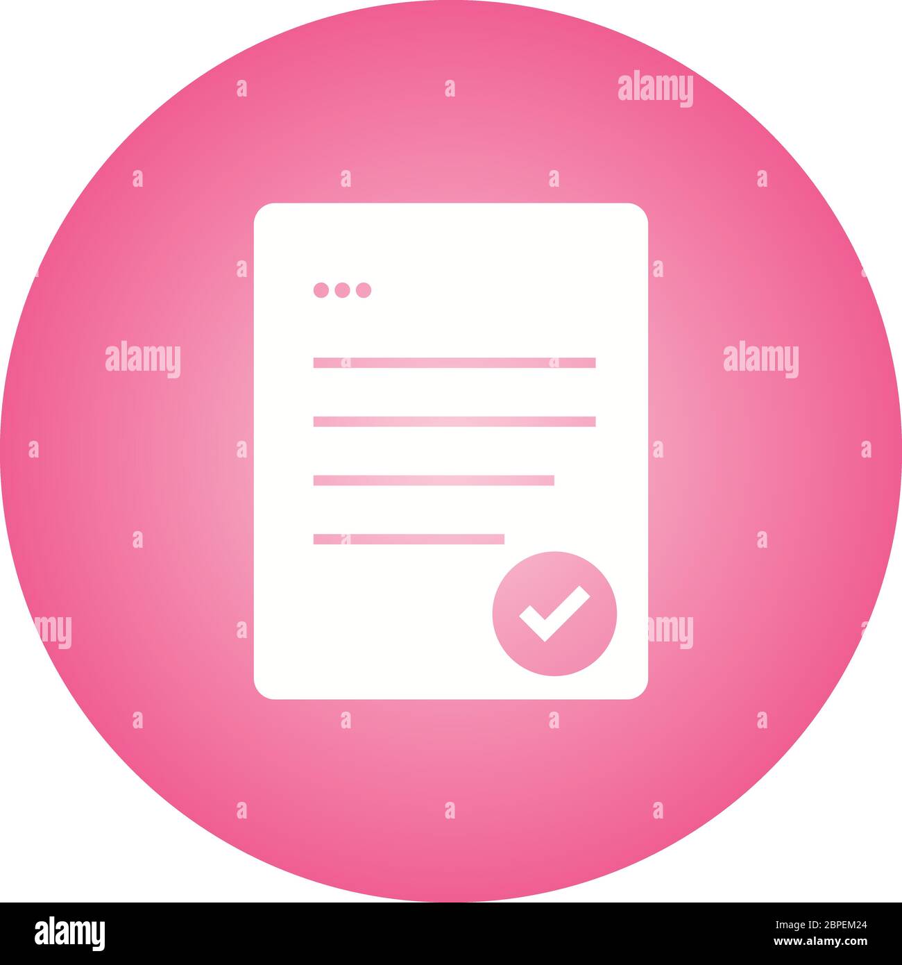 Beautiful Checklist Glyph Vector Icon Stock Vector Image & Art - Alamy