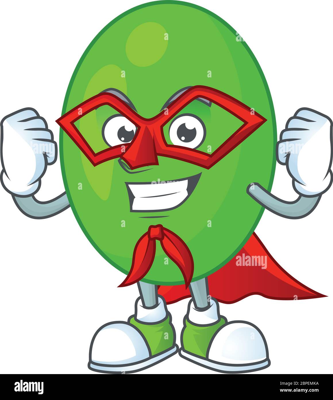 Tetrad cartoon drawing concept performed as a Super hero Stock Vector ...