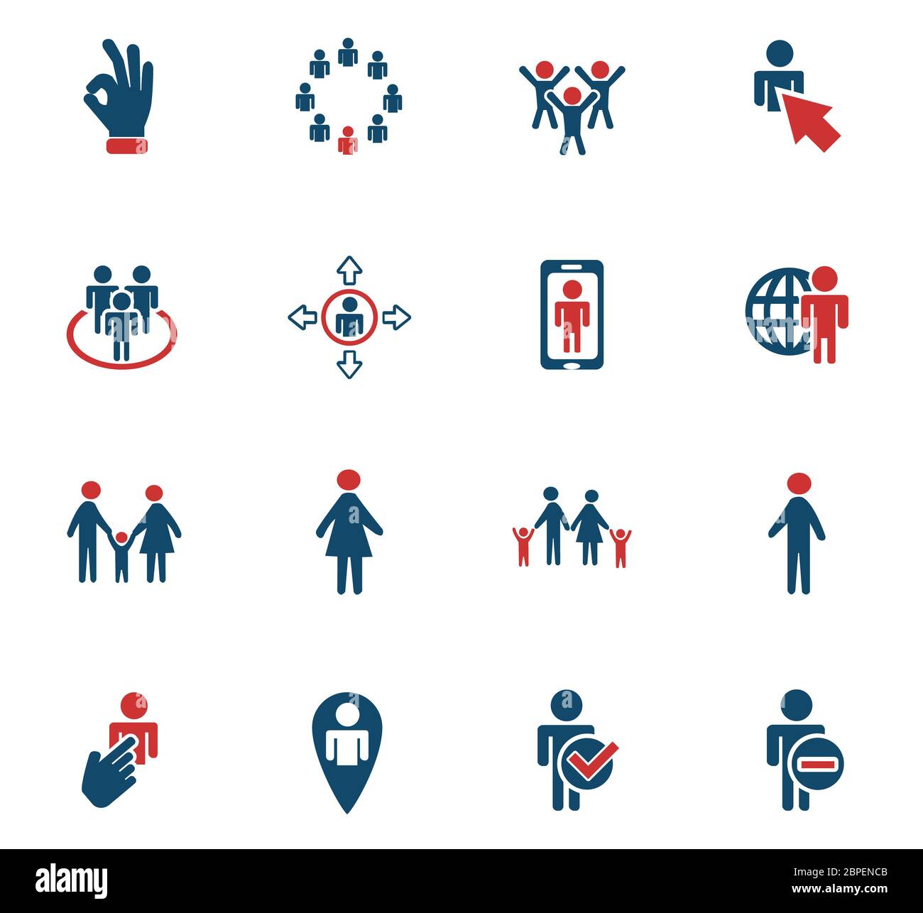 community web icons for user interface design Stock Photo - Alamy