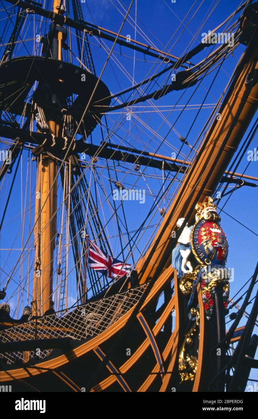 Hms victory royal navy historic hi-res stock photography and images - Alamy