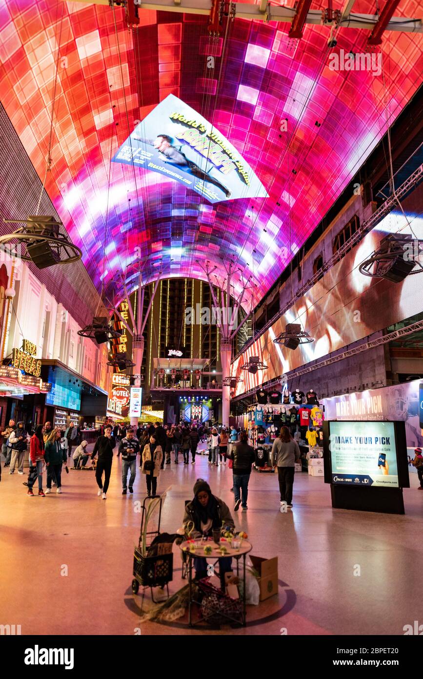 Las Vegas Nevada - Sin City Stock Photo - Alamy