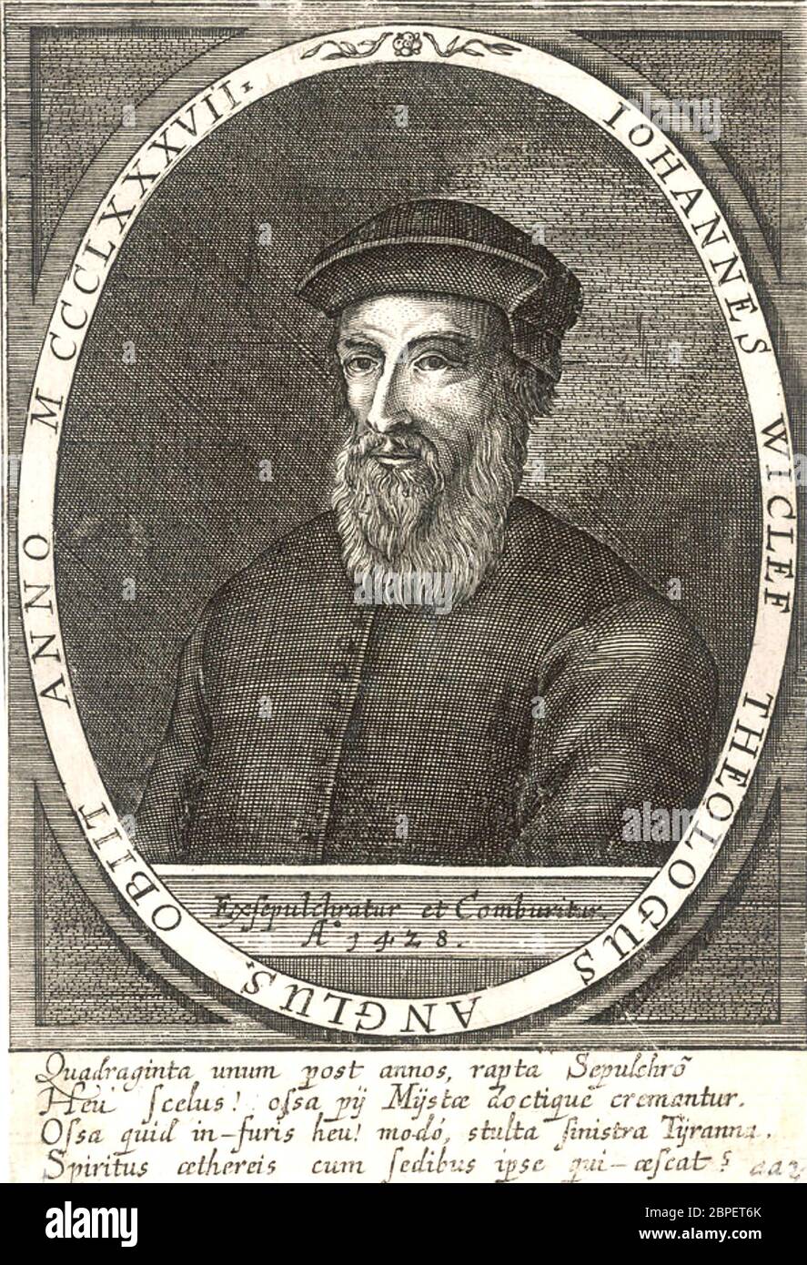 John wycliffe lollards hi-res stock photography and images - Alamy