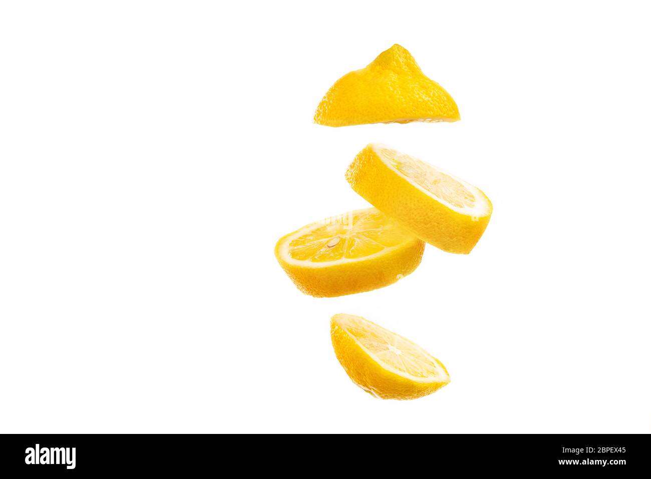 Floating lemon slice hi-res stock photography and images - Alamy