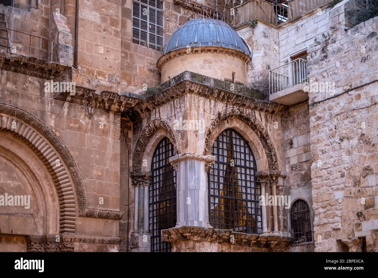 jerusalem holy sepulchre church Stock Photo - Alamy