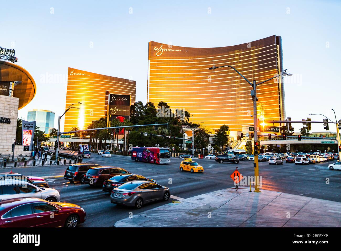 Las Vegas Nevada - Sin City Stock Photo - Alamy