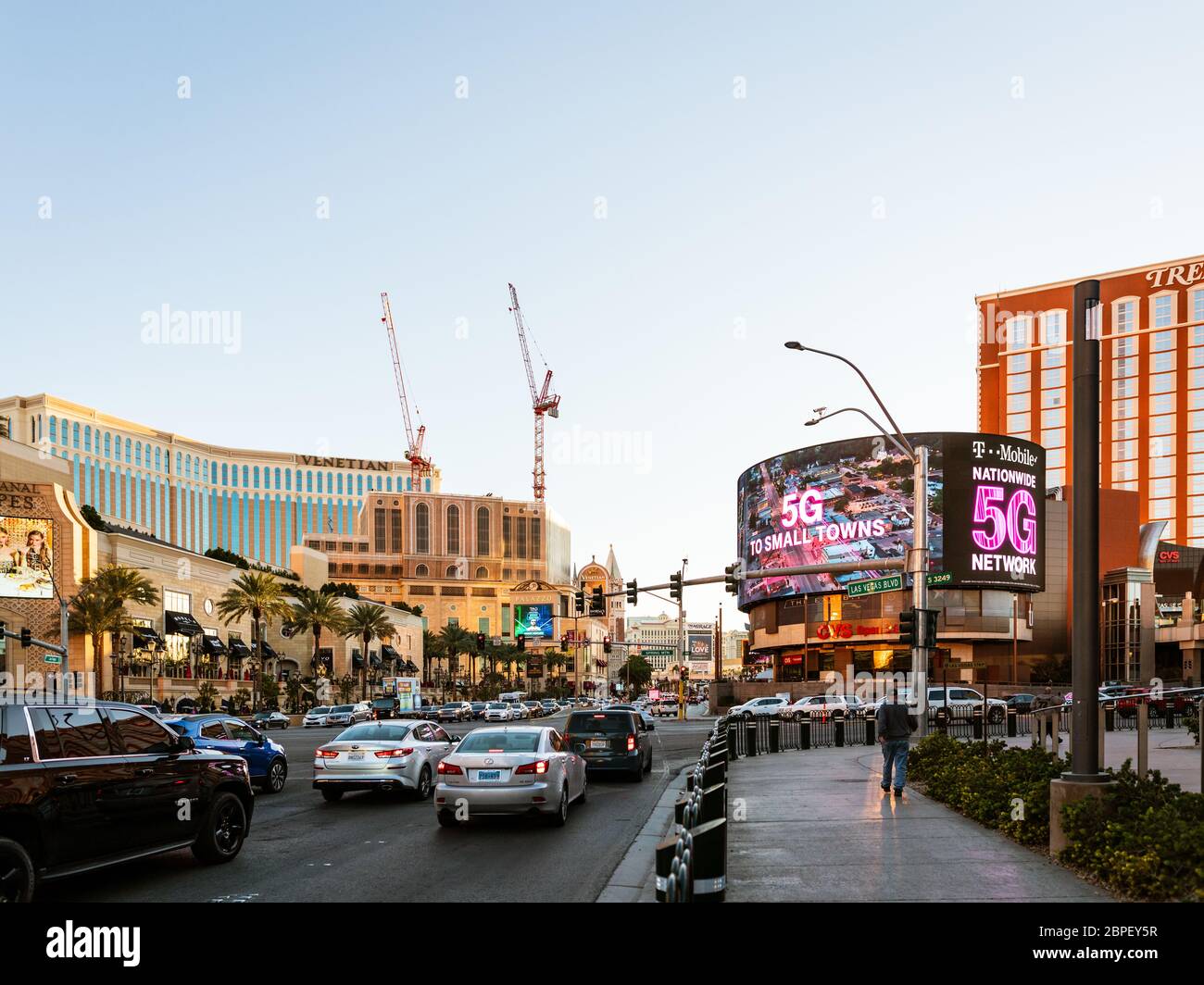 Las Vegas Nevada - Sin City Stock Photo - Alamy
