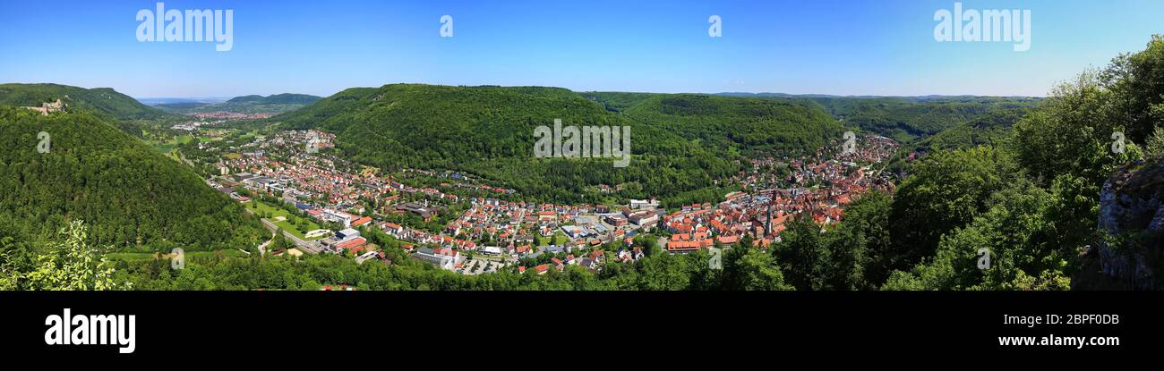 Bad Urach is a city in Germany with many historical attractions Stock ...