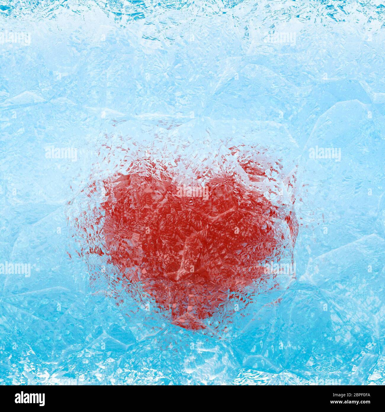 Broken heart ice hi-res stock photography and images - Alamy