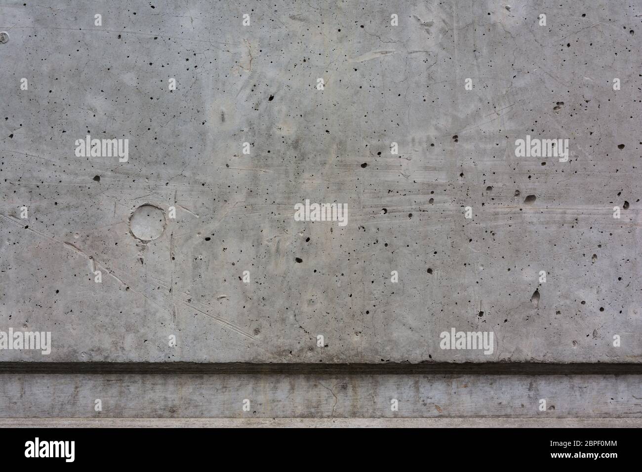 Concrete Wall Texture Dent Hole Carved Poured Background Grey Stock ...