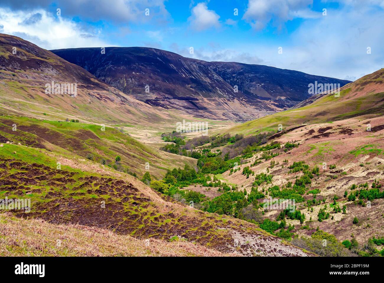 The Parallel Roads of Glen Roy in Glen Roy Nature Reserve near ...