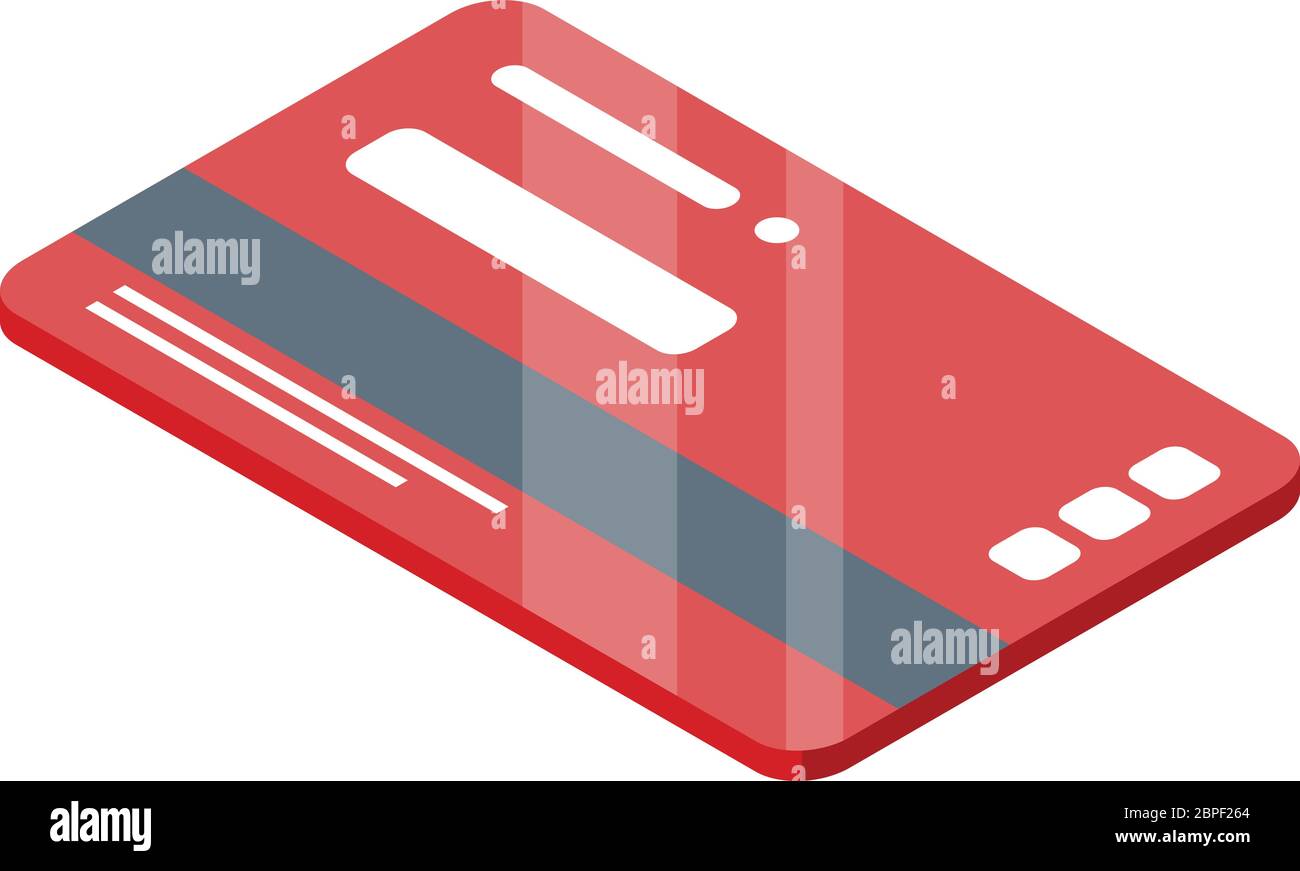 Identification card icon isometric 3d hi-res stock photography and ...