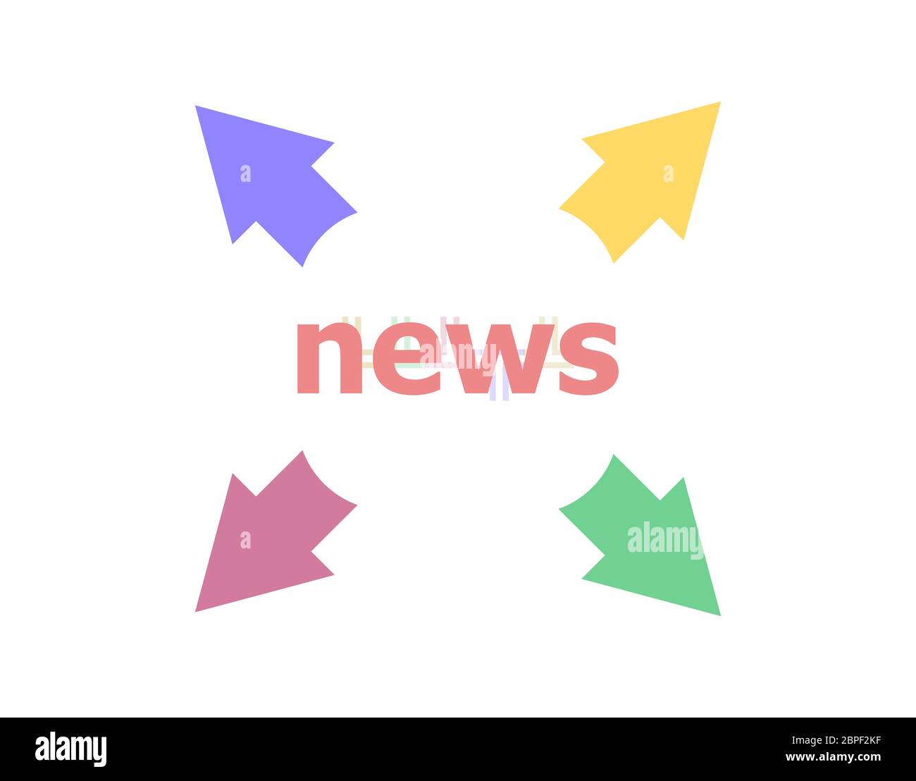Breaking news template set hi-res stock photography and images - Alamy