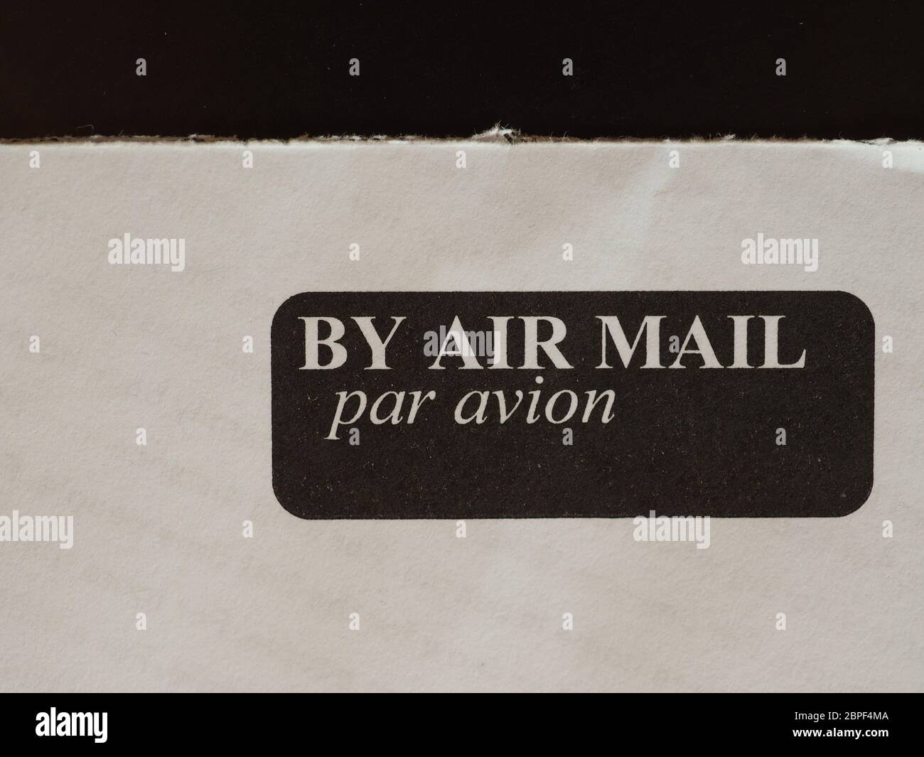 French air mail hi-res stock photography and images - Alamy