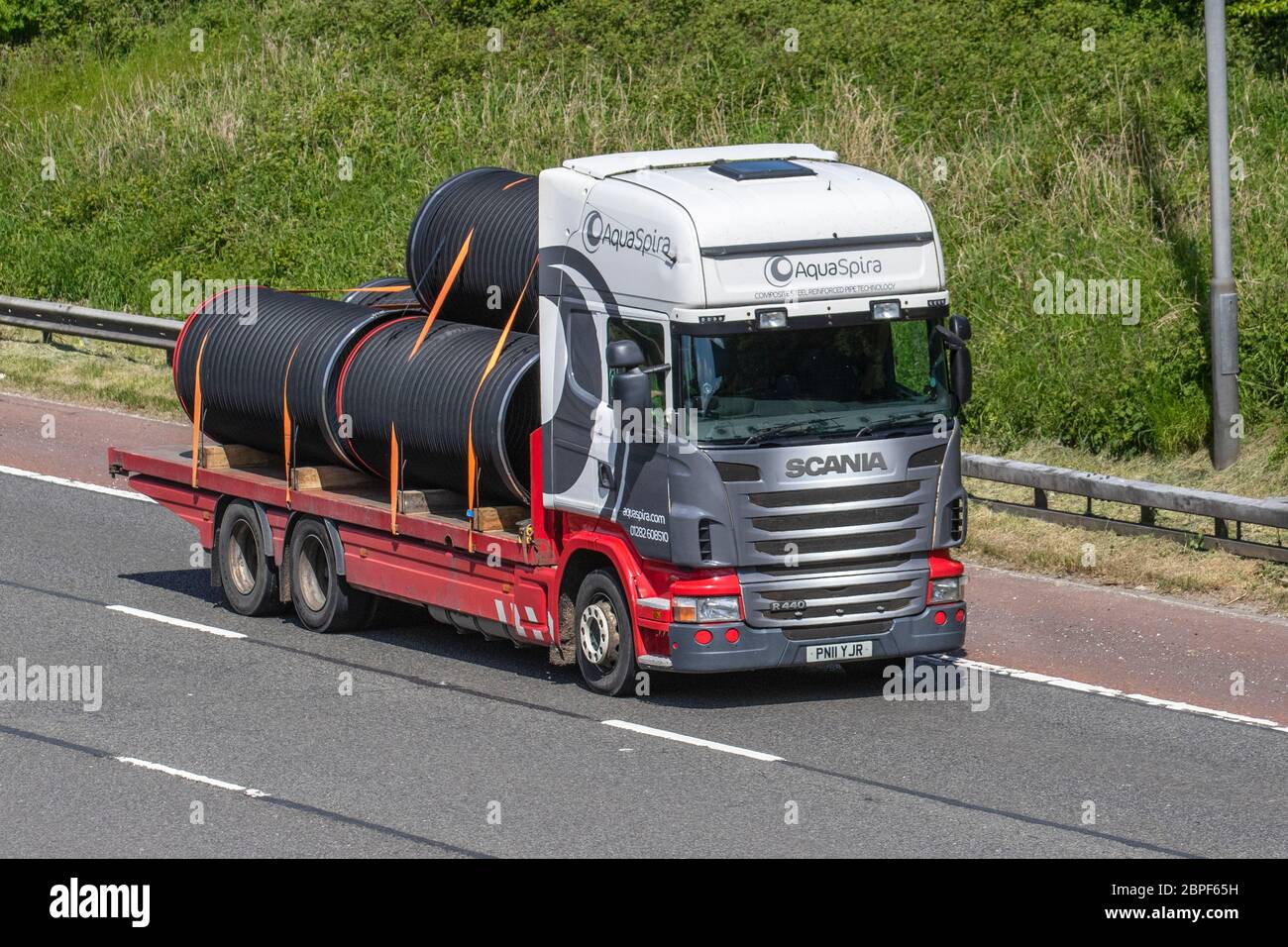AquaSpira composite steel reinforced pipe technology; Haulage delivery ...