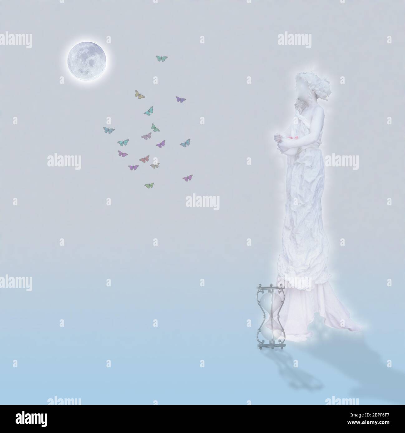 Statue Of Luna Moon Goddess High Resolution Stock Photography and ...